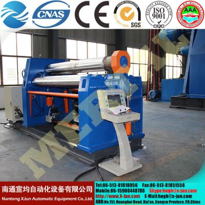 China Hydraulic Plate rolling machine /4 Roll Plate Rolling/bending Machine with CE Standard for sale