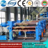 China Small hydraulic CNC four roller plate rolling machine bending machine for sale