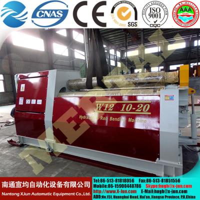 HOT!MCLW12CNC , small hydraulic CNC four roller plate bending rolls