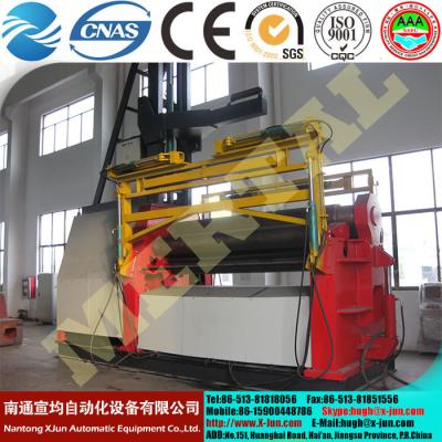 Китай Выдвиженческий КЭ одобрил Мклв12КНК-50*3200 большую гидравлическую машины гнуть/завальцовки плиты ролика КНК 4 продается