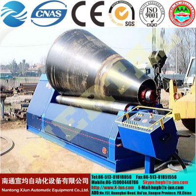 China MCLW12XNC special cone four roller bending machine ，production line for sale
