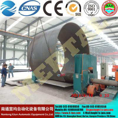 High quality China Supplier 3 rollers hydraulic plate bending machine 25*3100mm