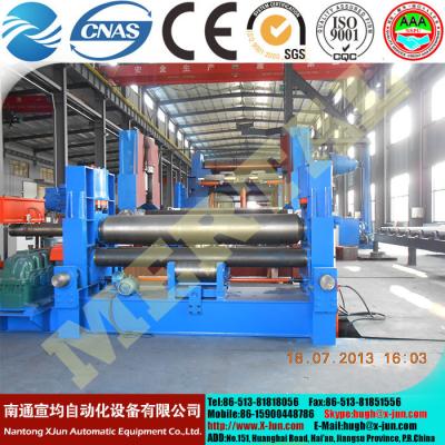 Spot! MCL W11STNC on a fully hydraulic large CNC roller Universal bending machine