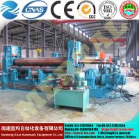 China Mechanical three roller plate bending machine,, plate rolling machine export for sale