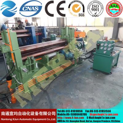 China High quality CNC machine China Supplier 3 rollers hydraulic plate bending machine 25*3100mm for sale