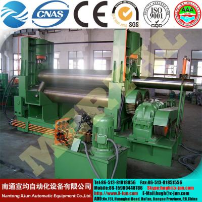 China Spot! MCL W11NC on a fully hydraulic CNC plate bending machine,hydraulic symmetric plate rolling machine for sale