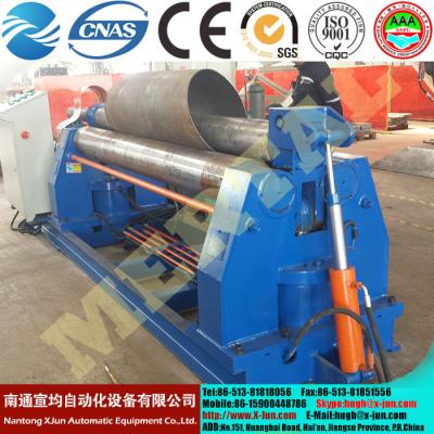 China Spot! MCL W11NC on a fully hydraulic CNC plate bending machine,hydraulic symmetric plate rolling machine for sale