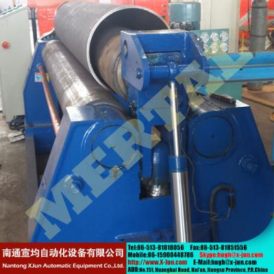 China MCLW11NC hydraulic symmetric three roller plate bending machine,plate rolling machine for sale