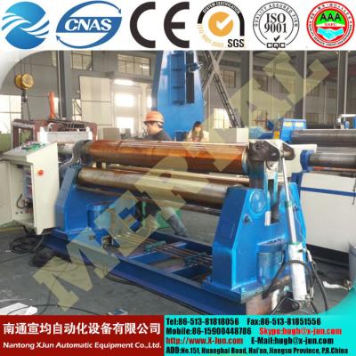China MCLW11-25X2500 Mechanical three roller plate bending machine, plate rolling machine export for sale