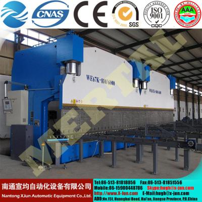 China MCL WC67Y 4000T large double linkage CNC press brake,hydraulic bending machine for sale
