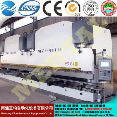Китай Гибочная машина CNC рычага MCL WC67Y 6600T12500 большая двойная, качество гибочной машины продается