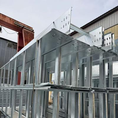 China Hot Dipped Galvanized Heavy Duty Cable Ladder Anti Corrosion And Long Life OEM ODM for sale