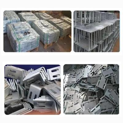 China High Speed Rail Bridge Photovoltaic Curtain Wall Embedded Parts Hot Dip Galvanized for sale