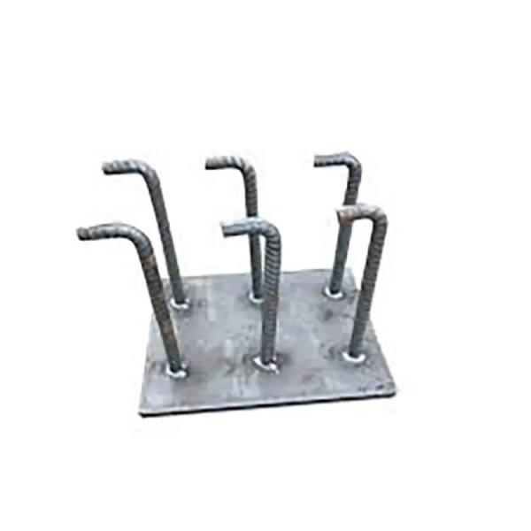 Quality Building Welding Steel Embed Plates For Concrete Insert Traffic Barriers for sale