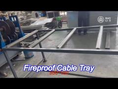 galvanized steel cable tray for protective cables plastic spraying fireproof 50mm 100mm 150mm 200mm