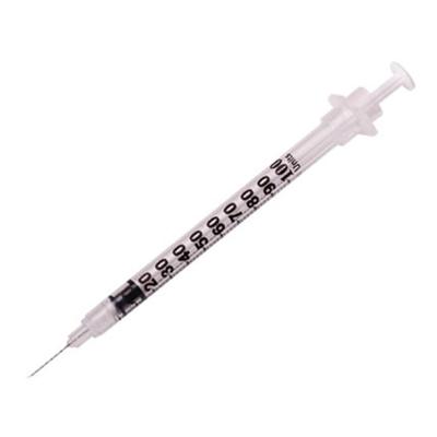 China OEM Injecção Médica Simples Toque Seringa EO Gás Esterilizado Para Uso Hospitalar à venda