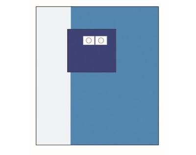 China Two Incise Windows Disposable Surgical Drapes Four Incise Windows Reinforced Area for sale