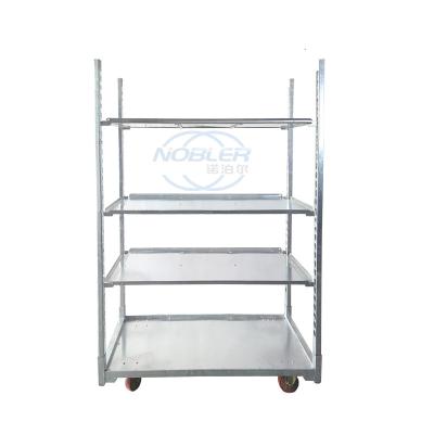 China Standard Danish Container Plate Net Material Danish Trolley To Seedling Sprout for sale