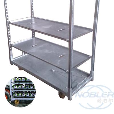 중국 강하고 튼튼한 과학적인 디자인을 그물 꽃 손수레 꽃 트롤리를 당기십시오 판매용