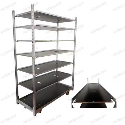 중국 매끄러운 운송 꽃 트롤리 50kg 부하 용량으로 조립하기 쉽습니다 판매용