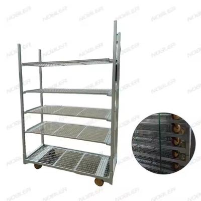 중국 핸들 덴마크 트롤리 1350*565*1900cm 가시화 된 창고 운영 판매용