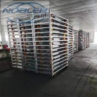 중국 표준 컨테이너 물류 트럭 네덜란드 공장 트롤리 경식 저항력 네 바퀴 롤링 판매용