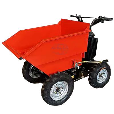 China User Friendly Foldable Rear Pedal 300KG Electric Mini Dump Truck For Convenient And Labor Saving Operation for sale