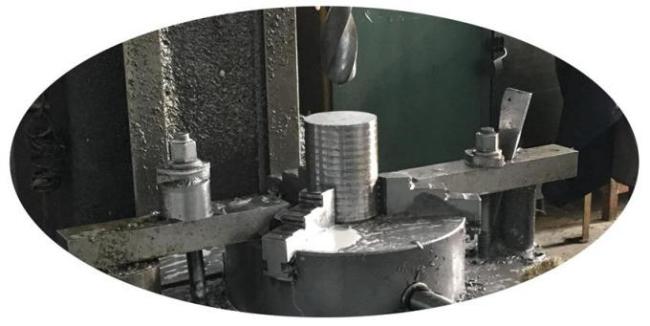 Twin Screw Extruder Screws And Barrels W6Mo5Cr4V2 / 38CrMoAla / HIP For WP And STS Machine 6
