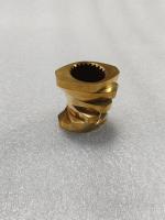 China Twin Screw Extruder Brass Kneading Blocks For Special Using for sale