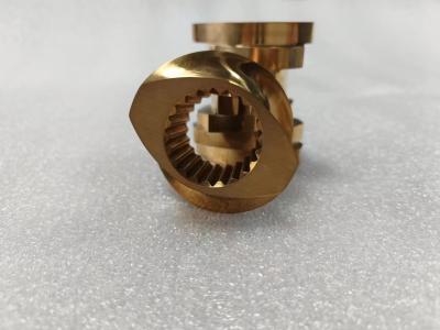 China Twin Screw Extruder Brass Kneading Blocks For Special Using for sale
