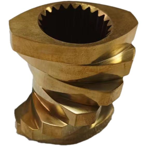 Quality 30° 45° 60° 90° Angle Screws Twin Screw Extruder Parts FOR MASTER BATCH for sale