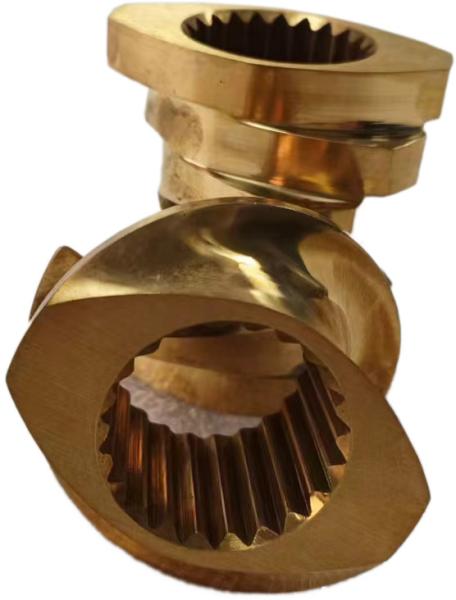 Quality 30° 45° 60° 90° Angle Screws Twin Screw Extruder Parts FOR MASTER BATCH for sale