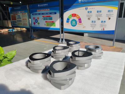 China SZK 250 Twin Screw Extruder Screw Elements with ISO 9001 Certification and Customized Options for sale