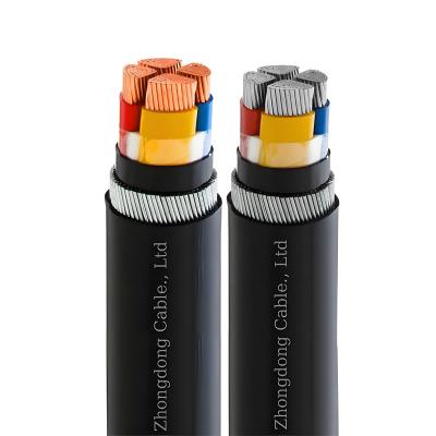China 0.6KV 1kV Steel Wire Armoured Xlpe Cable Four Core N2XRY NA2XRY OEM Logo for sale