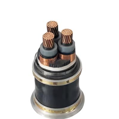 China Metal Screen Copper Conductor MV Power Cable XLPE Insulation PVC Sheath OEM Logo for sale