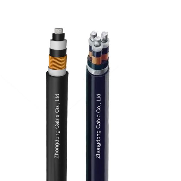 Quality Aluminium Alloy Conductor Medium Voltage Cable 26KV 35kV XLPE / STA / PVC Insulation for sale