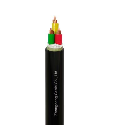 China Copper Conductor 3 Core PVC Cable Unarmoured Power Cable For Open Air Installed for sale