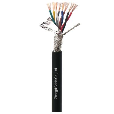 中国 多ペア 扭曲型 シールド型 計器ケーブル 2/4/5/12 ペア 20awg 22awg 24awg 販売のため