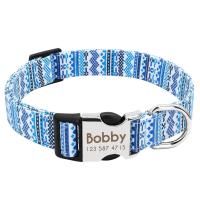 China Durability Polyester Dog Collar for sale