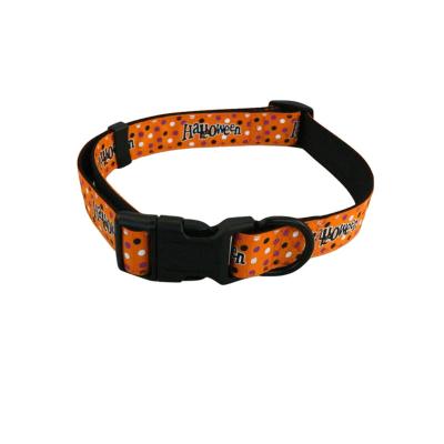 China Reflective Design Personalized Pet Collars Flame Retardant Luxury Dog Collars for sale