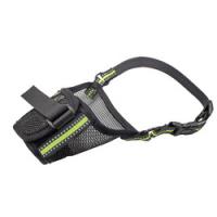 China Adjustable Dog Muzzle Soft Padded Breathable Anti Biting Pet Muzzle 16cm 28cm Custom Logo for sale