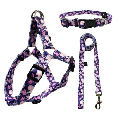 Chine Polyester fait sur commande de style de flamant de Logo Hunter Dog Leashes Cute Soft à vendre
