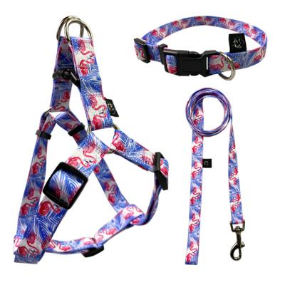 Chine Polyester fait sur commande de style de flamant de Logo Hunter Dog Leashes Cute Soft à vendre
