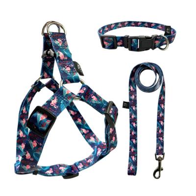 Chine Polyester fait sur commande de style de flamant de Logo Hunter Dog Leashes Cute Soft à vendre