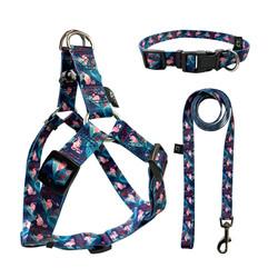 Chine Polyester fait sur commande de style de flamant de Logo Hunter Dog Leashes Cute Soft à vendre