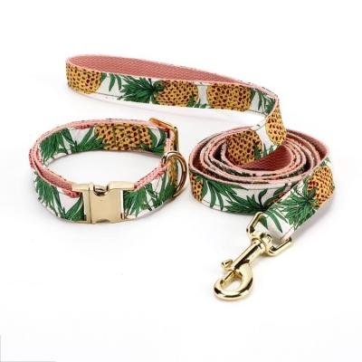 Cina Il guinzaglio stampato su ordinazione del cablaggio ha messo l'insieme di cuoio del guinzaglio del collare di cane dell'unità di elaborazione in vendita