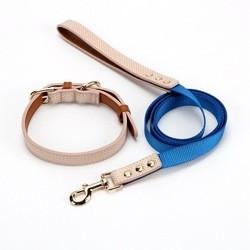 Cina Il guinzaglio stampato su ordinazione del cablaggio ha messo l'insieme di cuoio del guinzaglio del collare di cane dell'unità di elaborazione in vendita