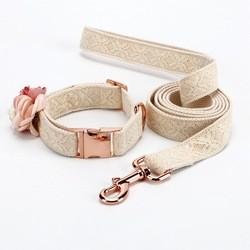 Cina Il guinzaglio stampato su ordinazione del cablaggio ha messo l'insieme di cuoio del guinzaglio del collare di cane dell'unità di elaborazione in vendita