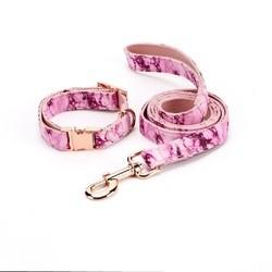 Cina Il guinzaglio stampato su ordinazione del cablaggio ha messo l'insieme di cuoio del guinzaglio del collare di cane dell'unità di elaborazione in vendita