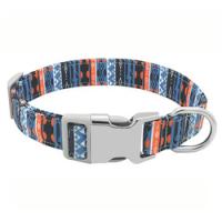China Custom Nylon Dog Collar with Neoprene Handle 500 pcs MOQ OEM Logo for sale